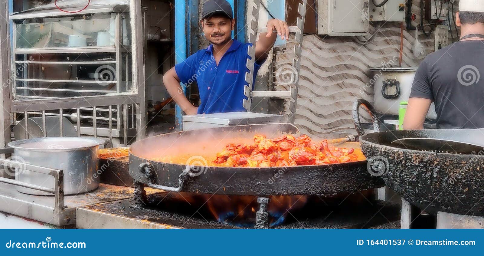 Authentic Chicken editorial photography. Image of making - 164401537