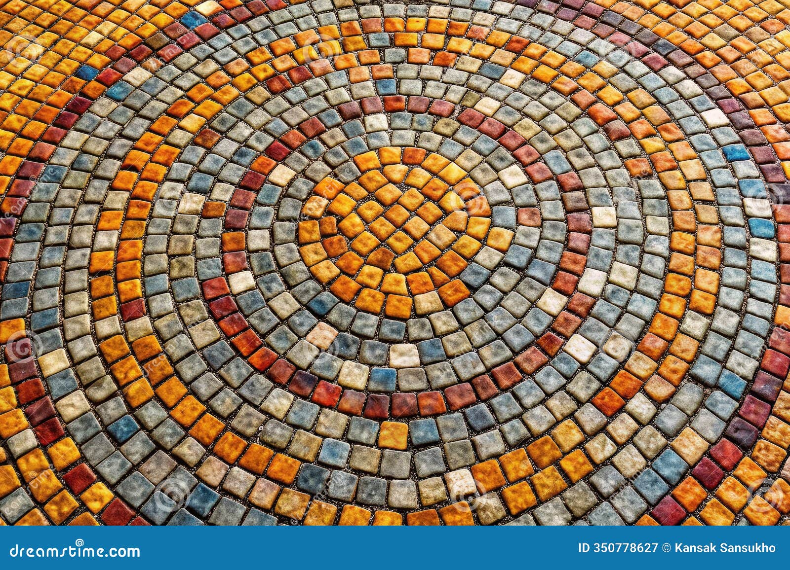 Authentic Cobblestone Road Texture Seamless Pattern for Interior ...