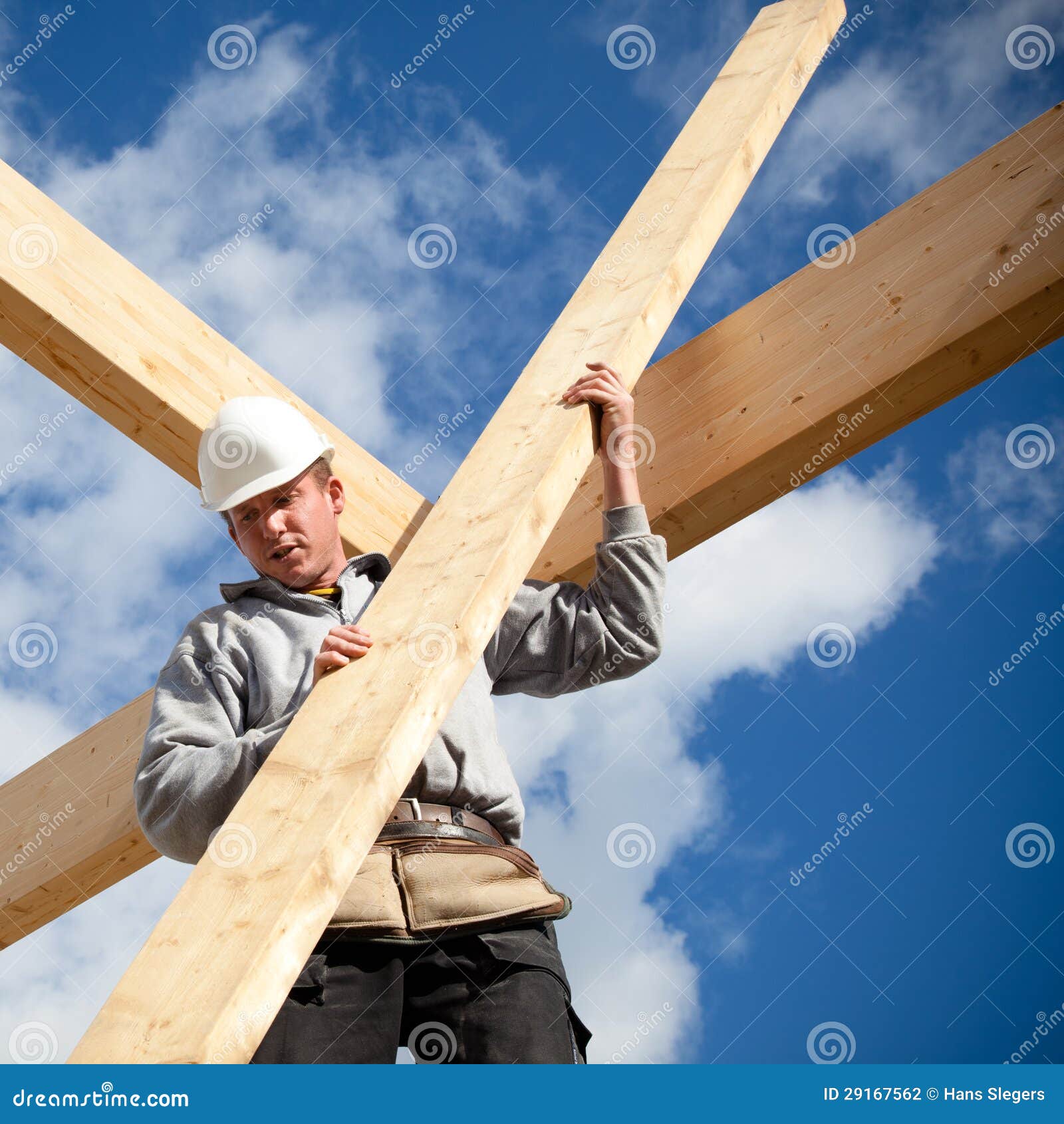 Authentic Construction Worker Stock Photo - Image of helmet, contractor ...