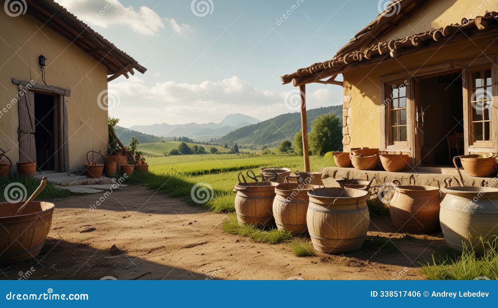 Authentic Countryside Yogurt Production with Organic Dairy and Natural ...