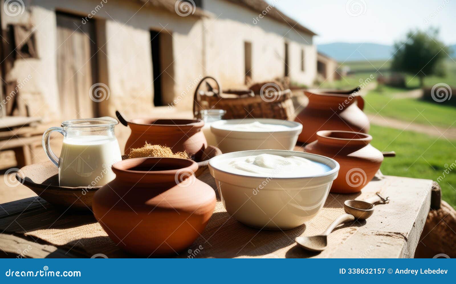 Authentic Countryside Yogurt Production with Organic Dairy and Natural ...