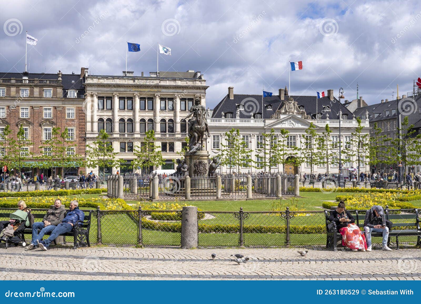 Authentic Danish Architecture Buildings of Copenhagen, Denmark ...