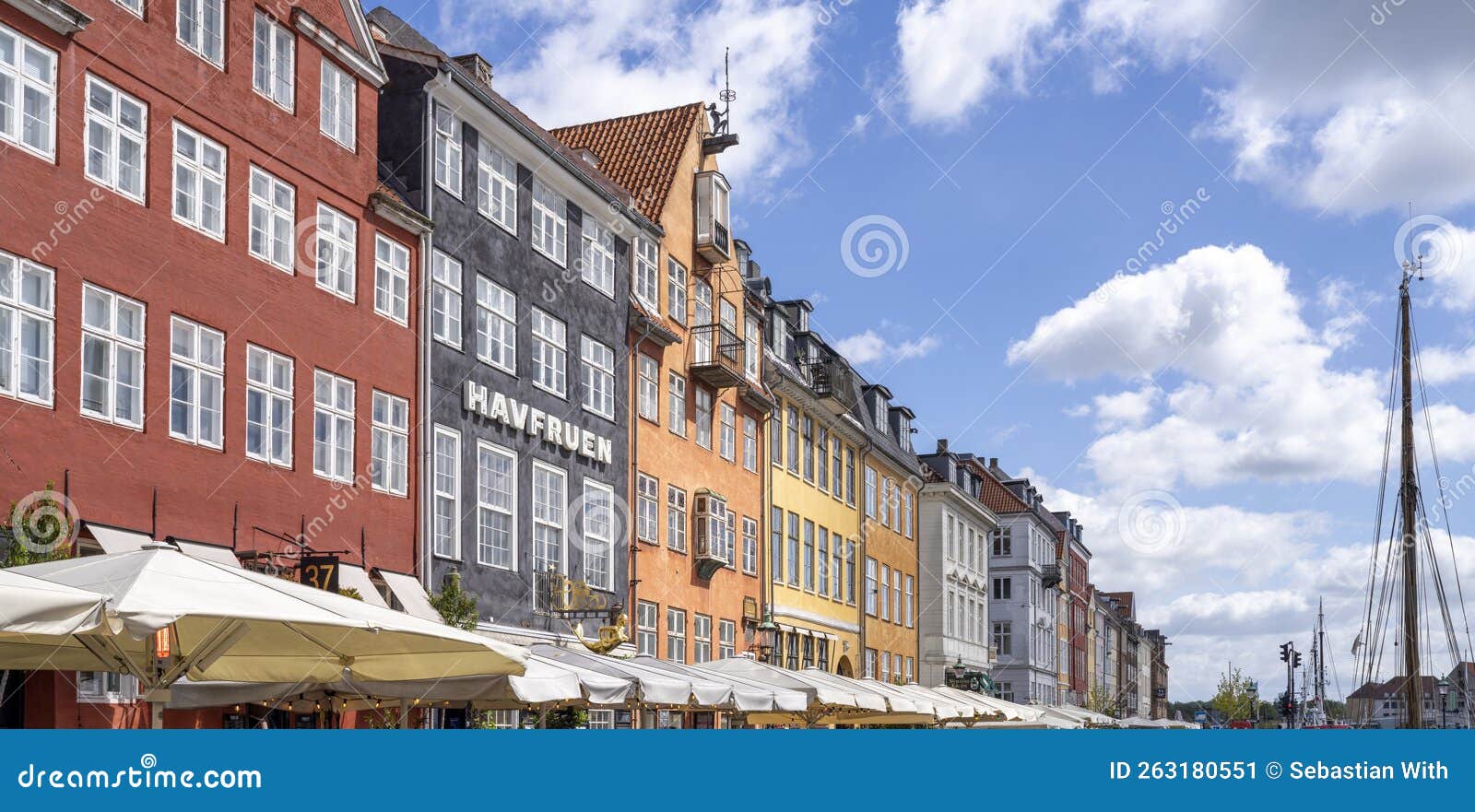 Authentic Danish Architecture Buildings of Copenhagen, Denmark ...