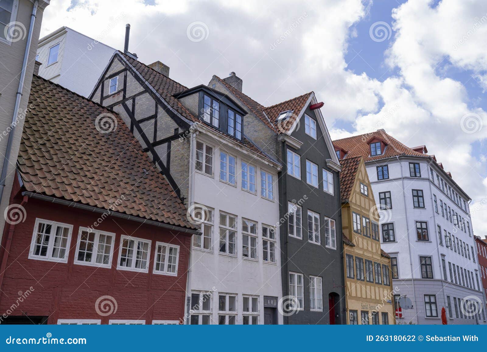 Authentic Danish Architecture Buildings of Copenhagen, Denmark ...