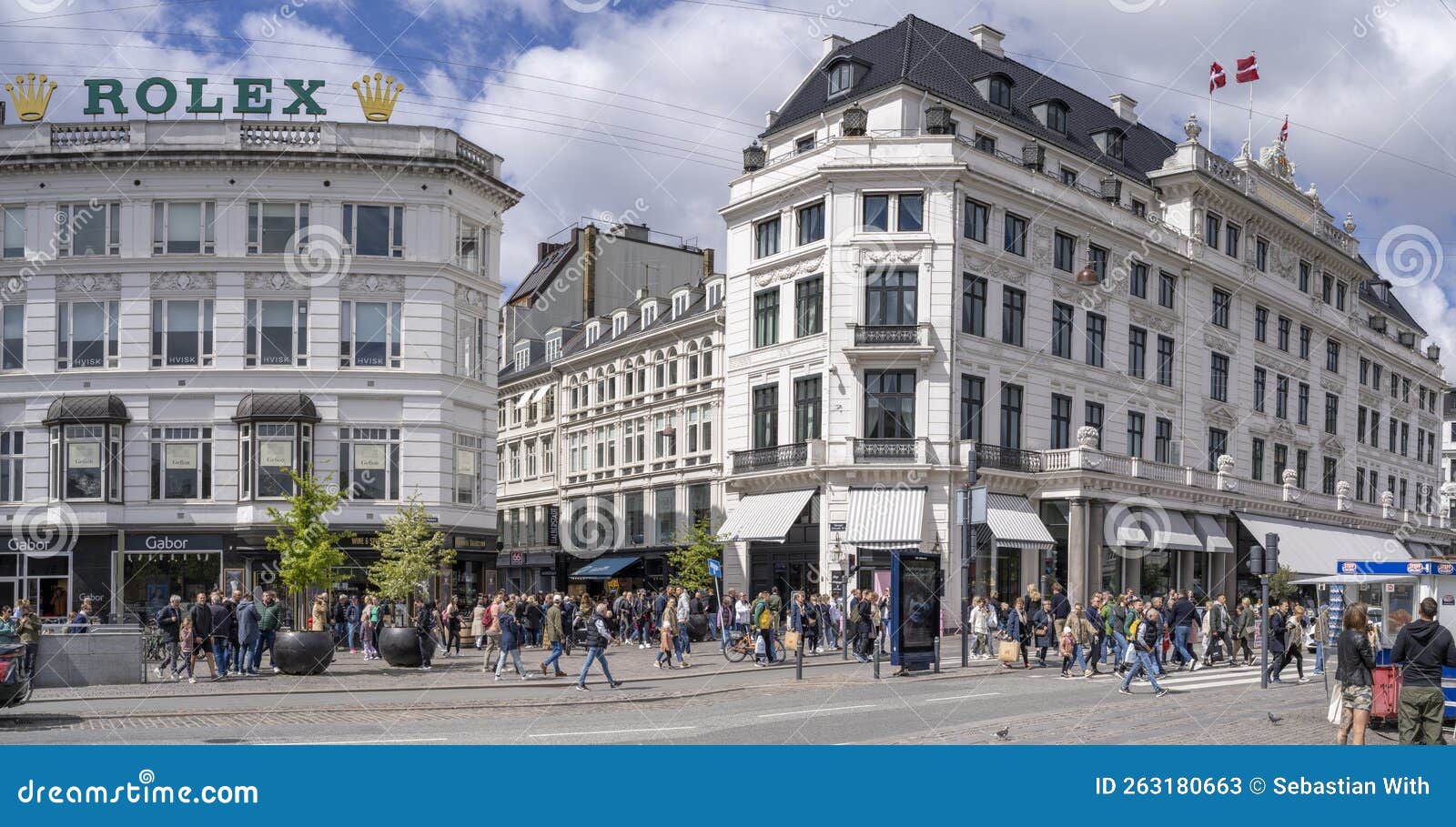 Authentic Danish Architecture Buildings of Copenhagen, Denmark ...