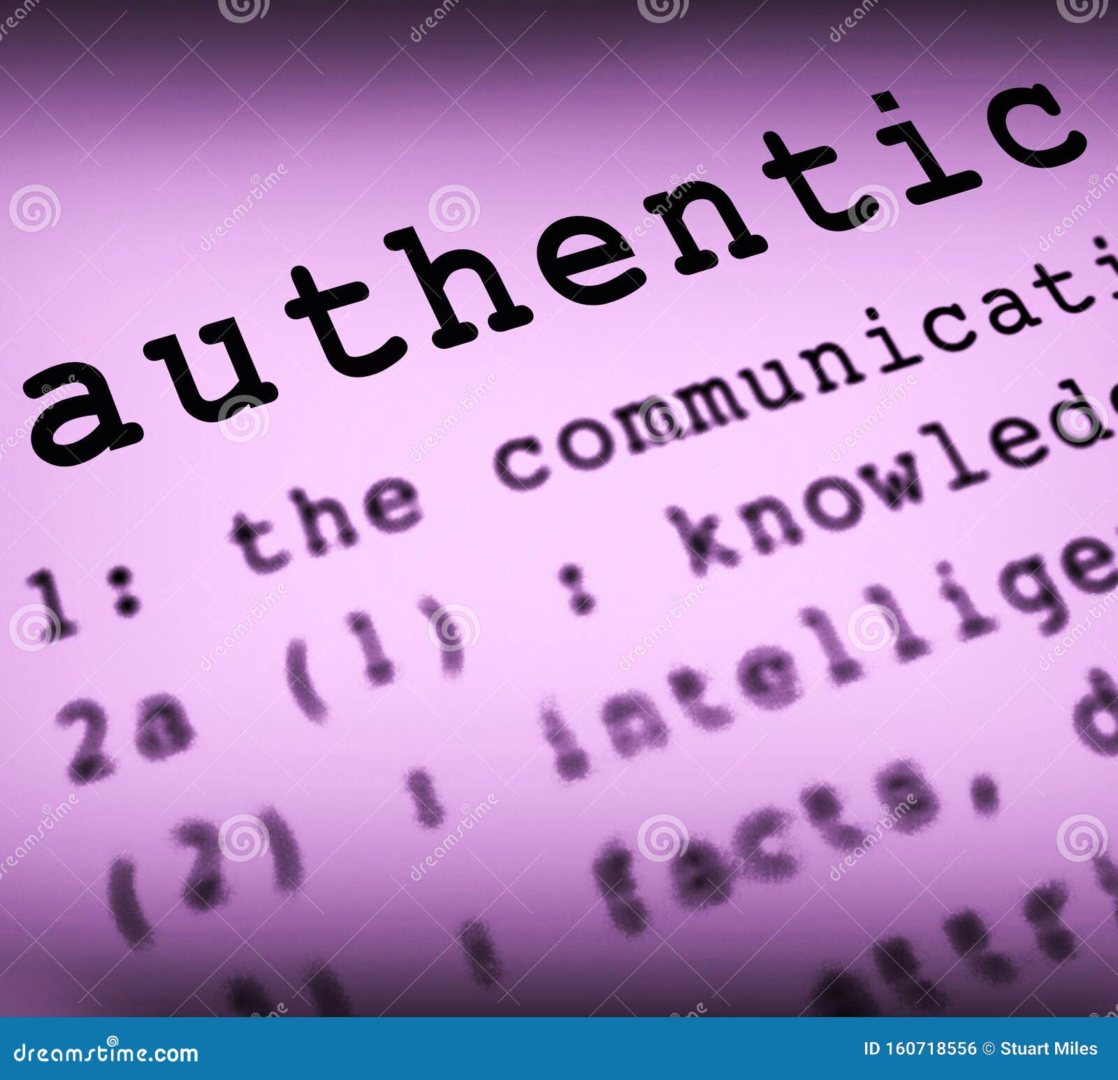 Authentic or Genuine Product Concept Icon Representing Real Things - 3d ...