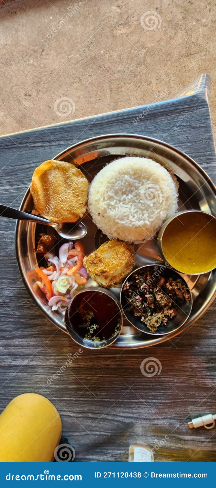 Authentic Goan food stock photo. Image of lunch, brunch - 271120438