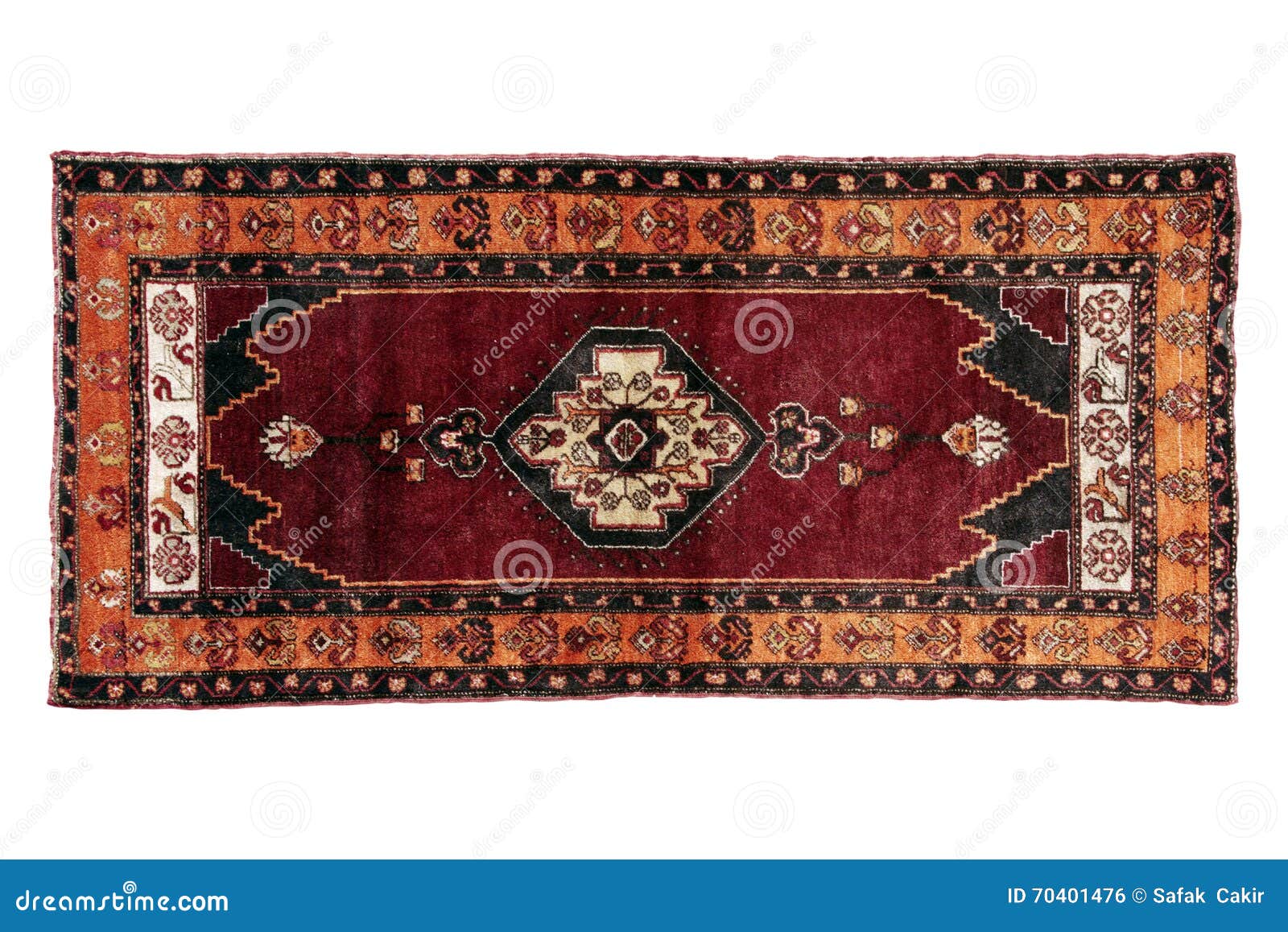 Authentic Handmade Turkish Carpet Stock Photo - Image of arts ...