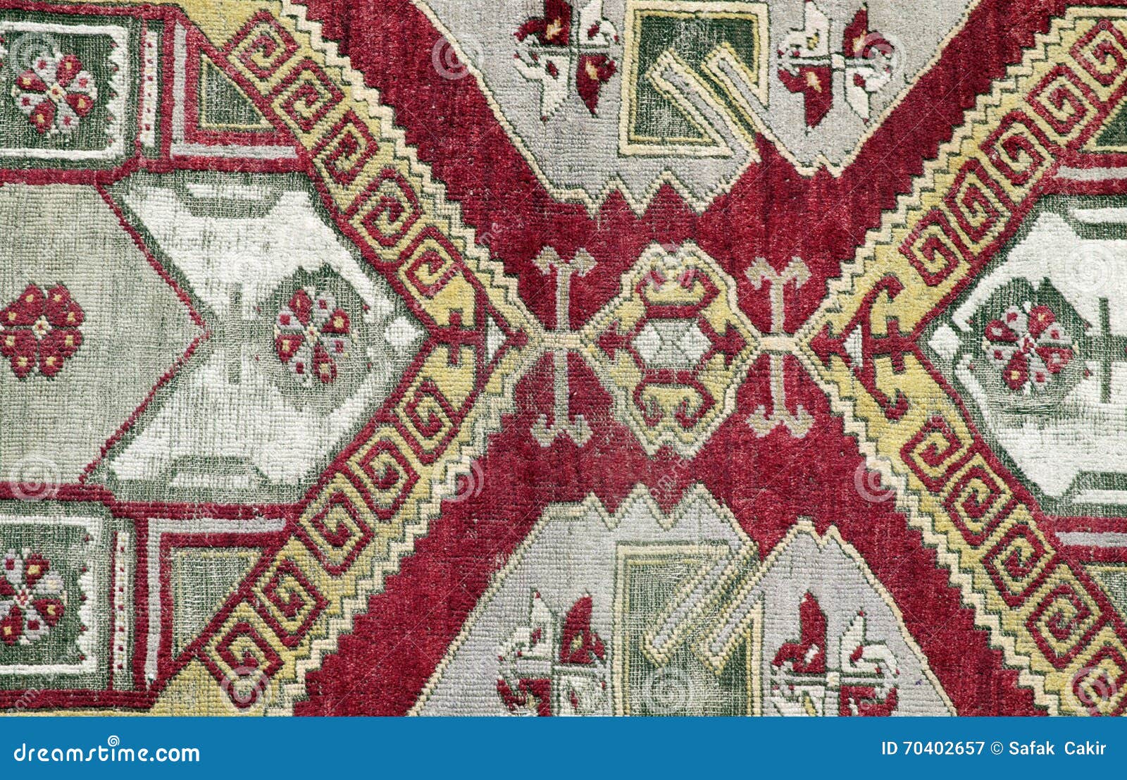 Authentic Handmade Turkish Carpet Stock Image - Image of arts, east ...