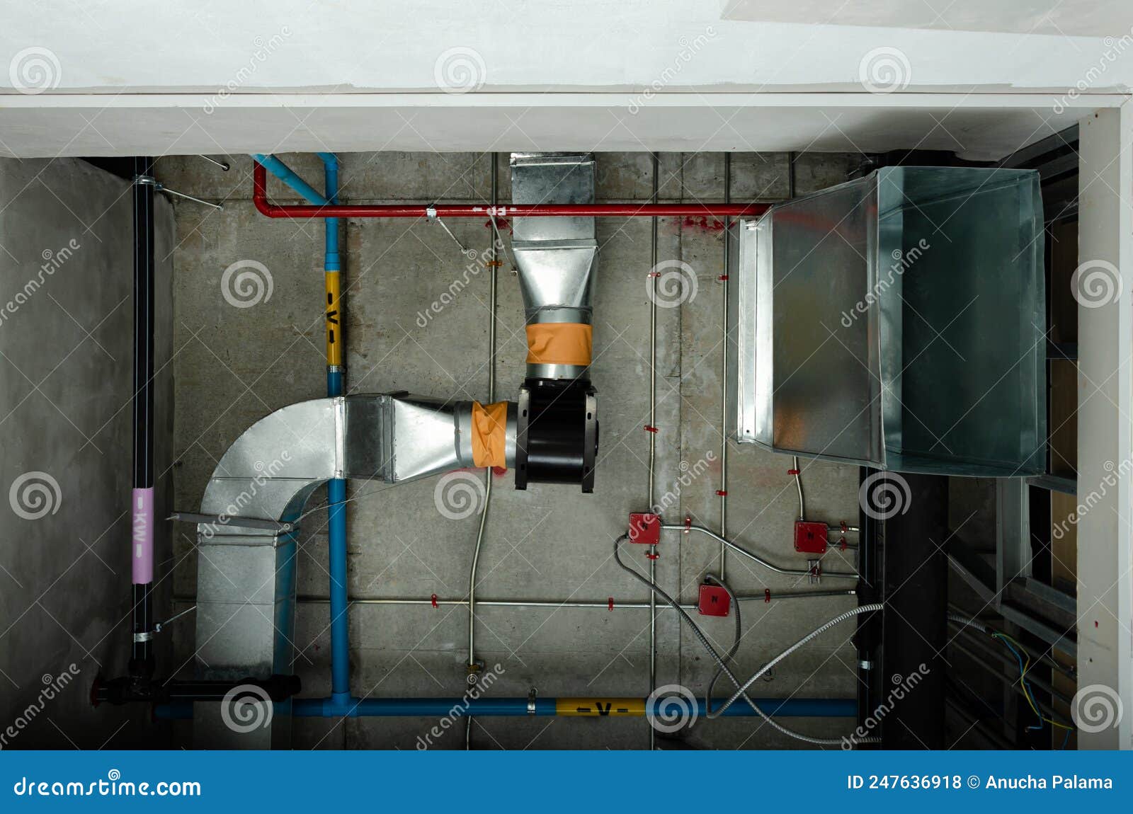 Authentic Image, Ducting Ventilation System and Sanitary Piping System ...
