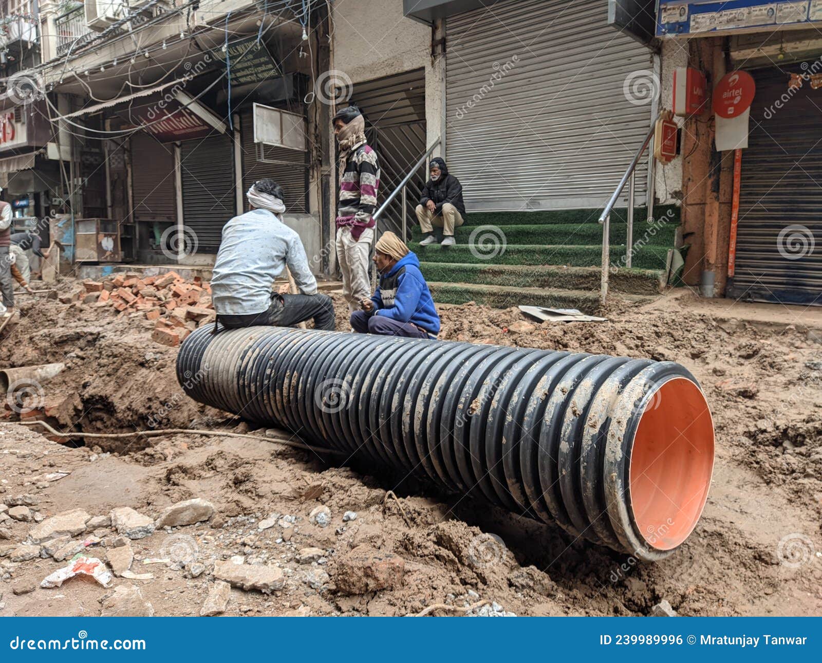 Life of Poor Labour in India (Press Photograph) Editorial Photo - Image ...