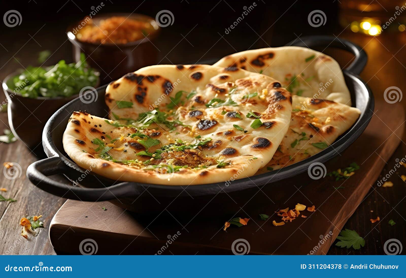 Indian Naan - Indian Naan Bread Flat Vector Design Illustration Clipart ...