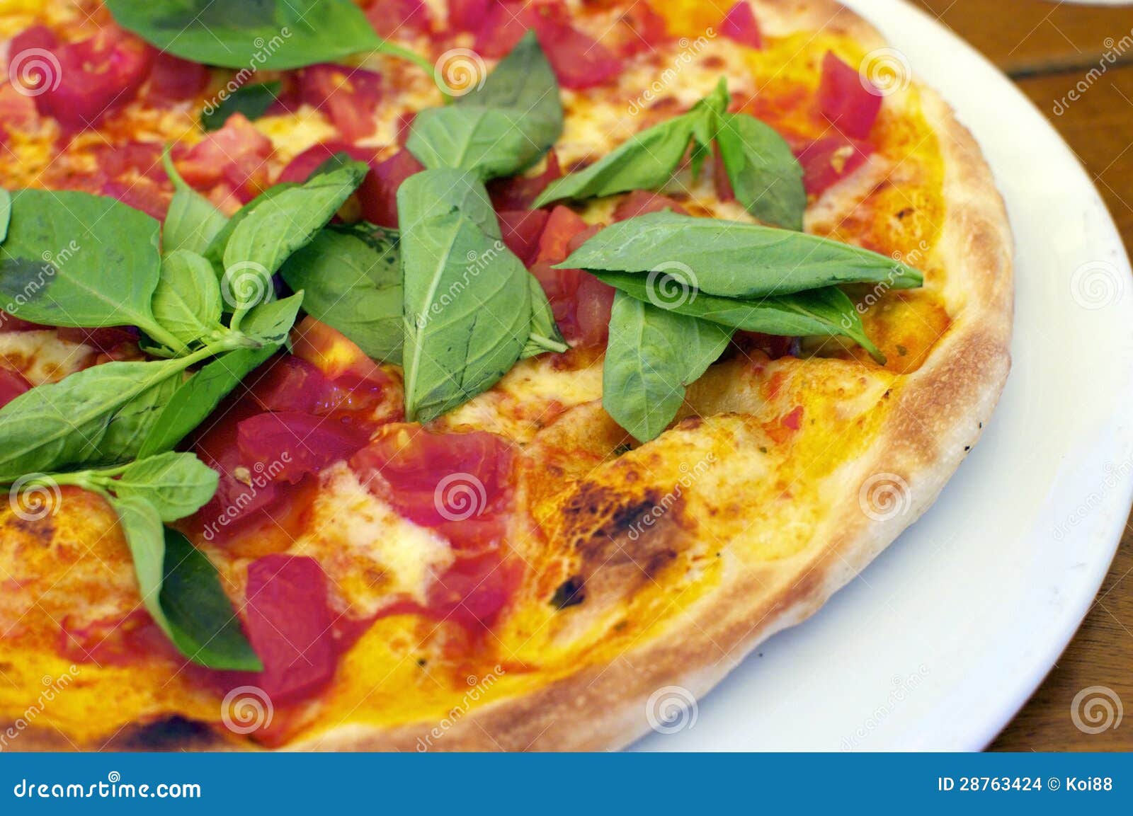 Authentic Italian Pizza stock photo. Image of round, cheese - 28763424
