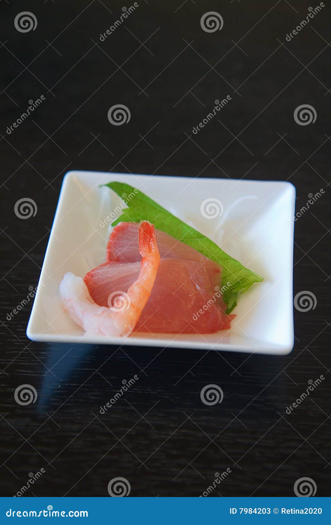 Authentic Japanese Sashimi stock image. Image of supper - 7984203