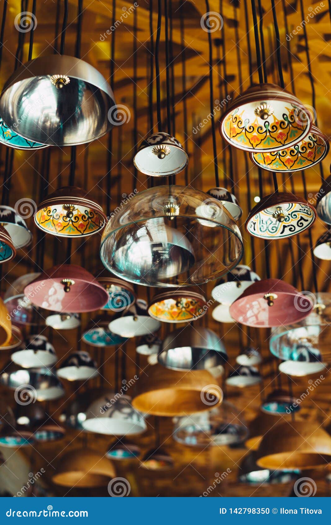 Authentic Lamp Shape from the Middle East Stock Photo - Image of indoor ...