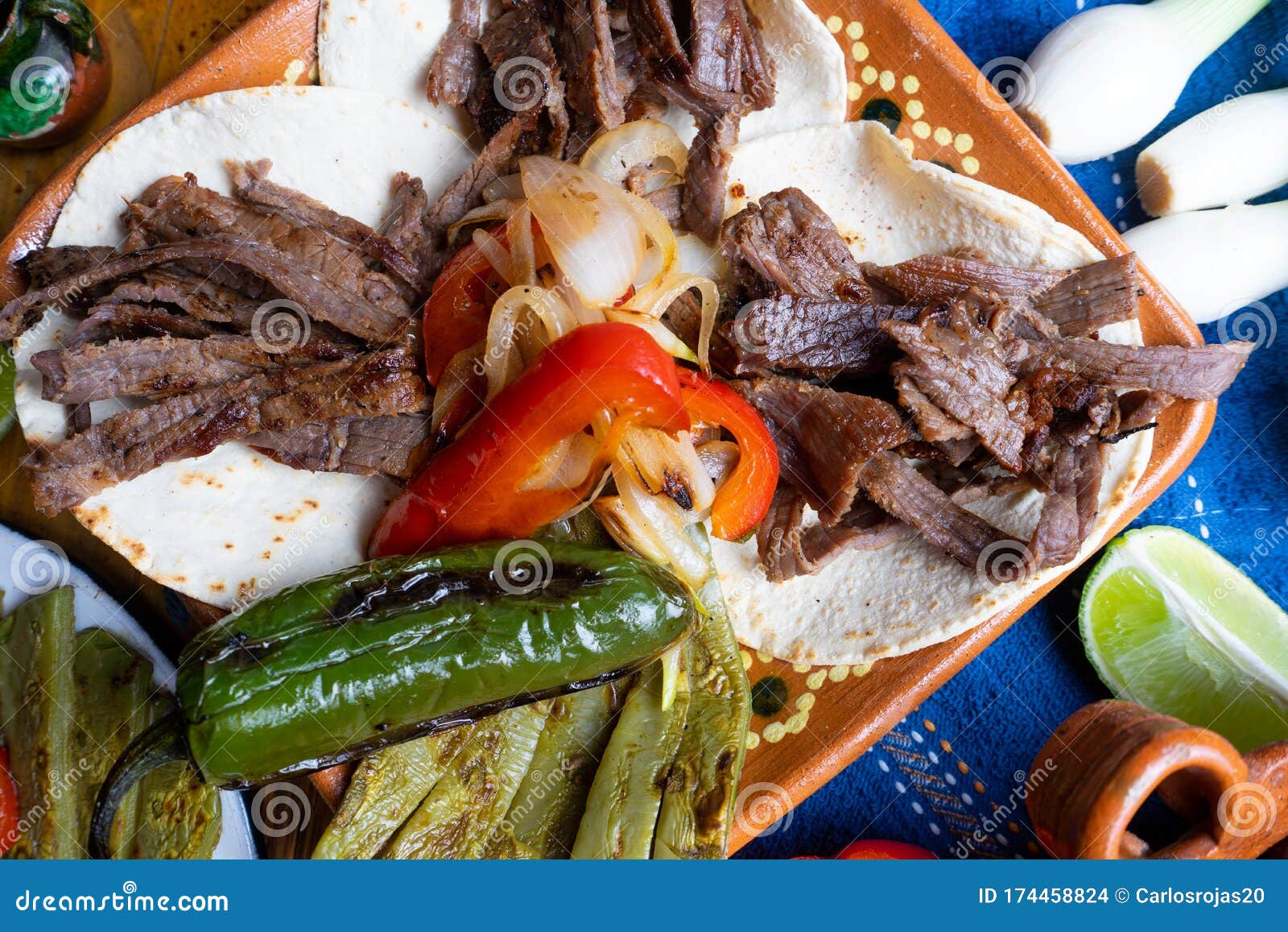 Mexican dried beef stock photo. Image of eatery, bean - 174458824