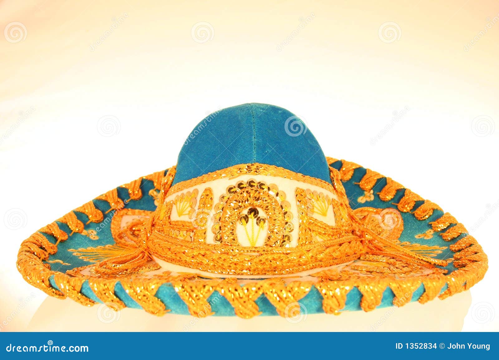 Authentic Mexican Hat stock photo. Image of fighter, gold - 1352834