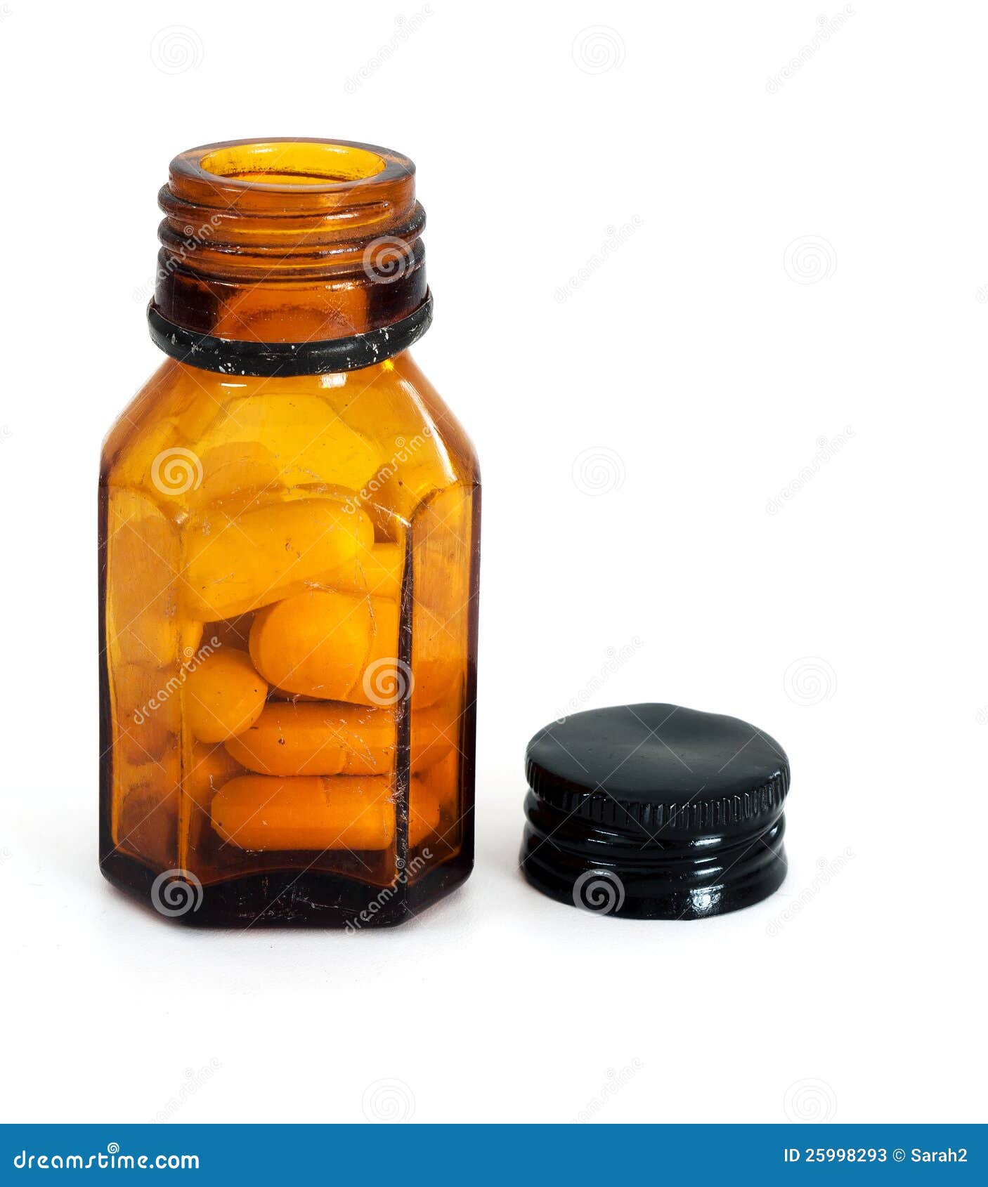 Authentic, Old Unused Pills, Pharmaceuticals Stock Image - Image of ...