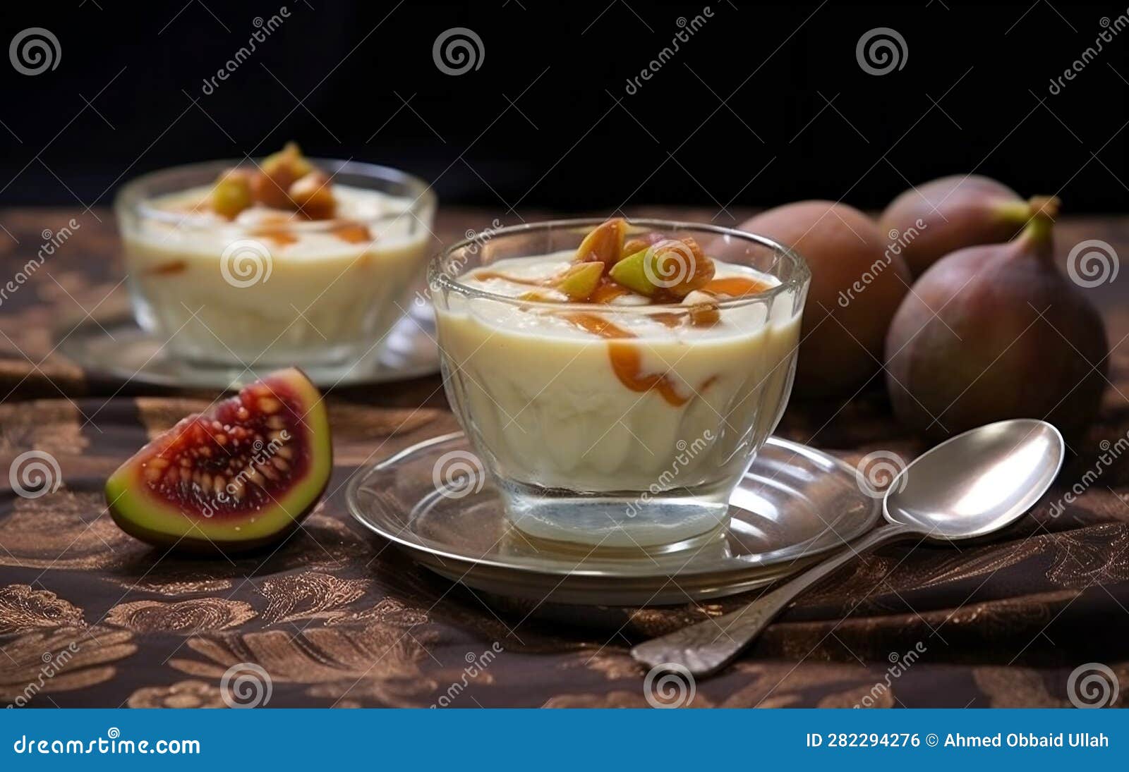 Authentic Pakistani Sweet Semolina Pudding. Generative AI Stock Photo ...