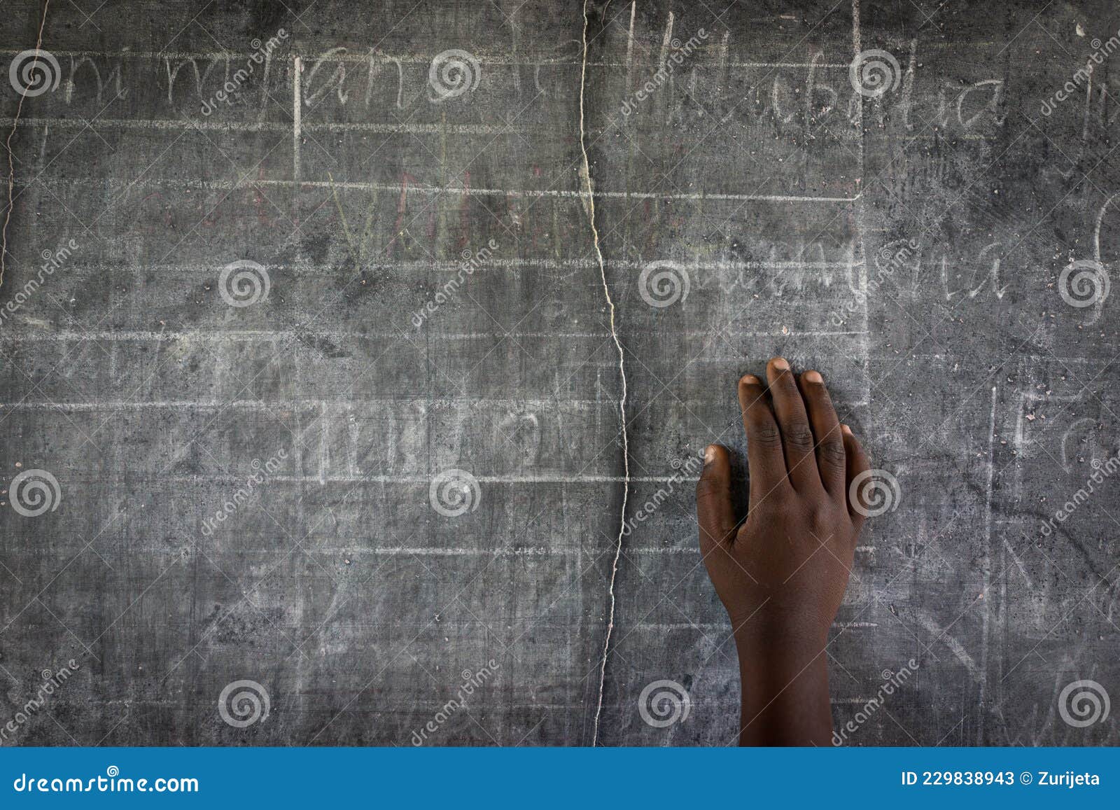 Authentic Poor Shool Classroom with Good Boys Studying Stock Image ...