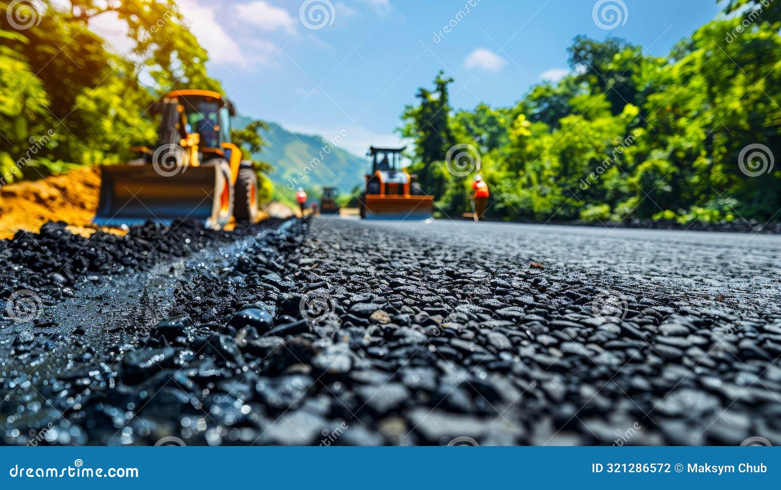 Authentic Portrayal of Engineers and Workers Engaged in Road ...