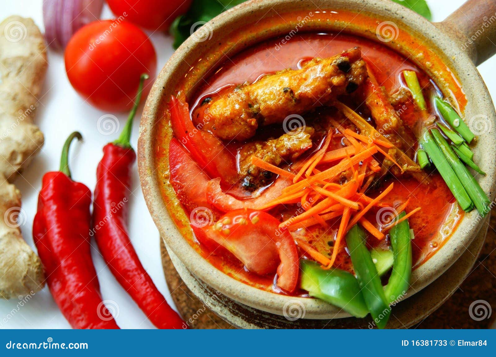 Authentic Prawn Curry stock image. Image of prawn, delicious - 16381733