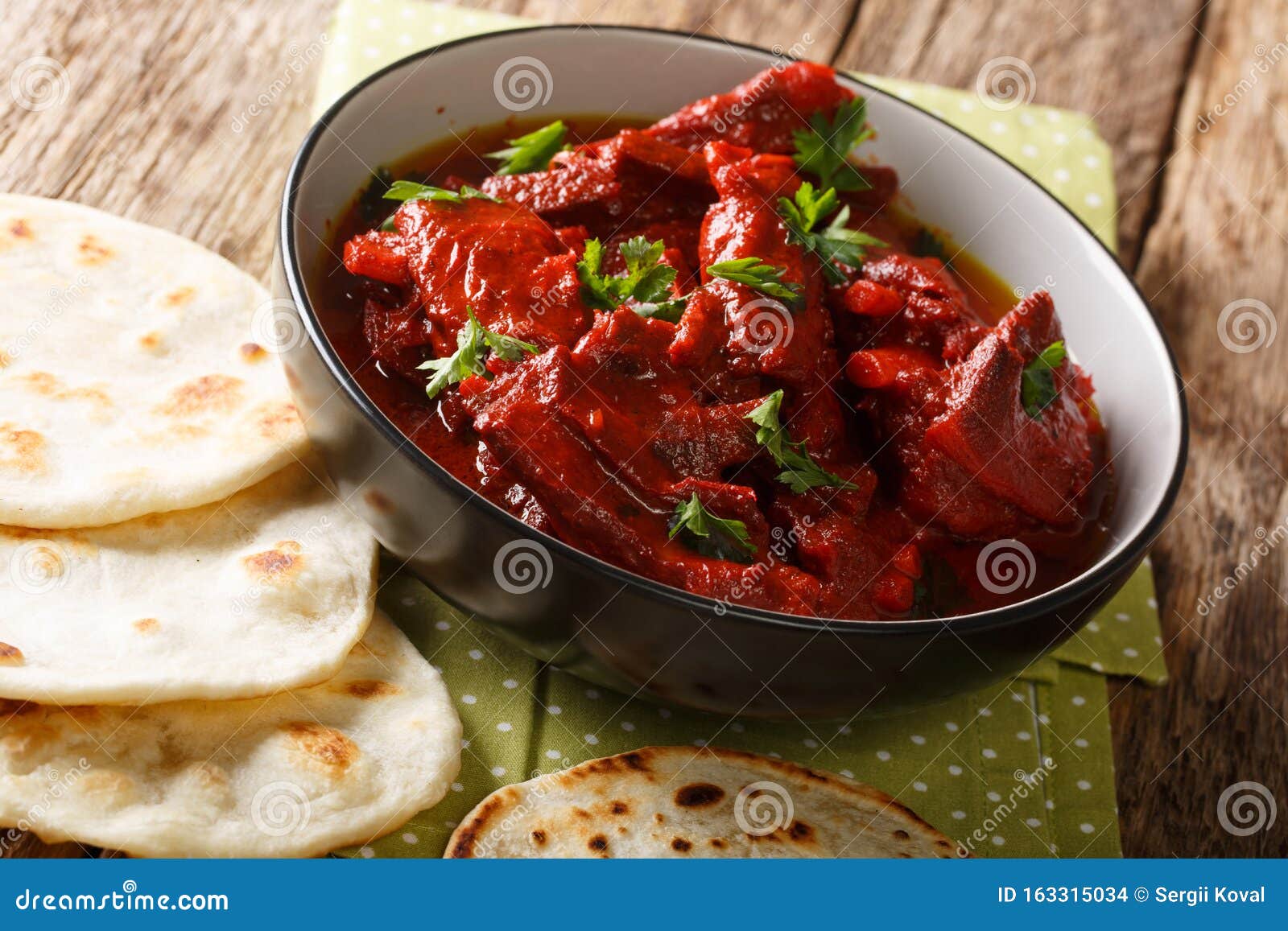 Rajasthani Jungli Maas Is A Traditional Indian Meat Dish Served With ...