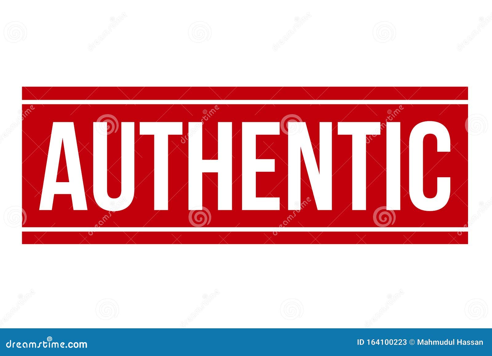 Authentic Rubber Stamp. Authentic Stamp Seal â€“ Vector Stock Vector ...