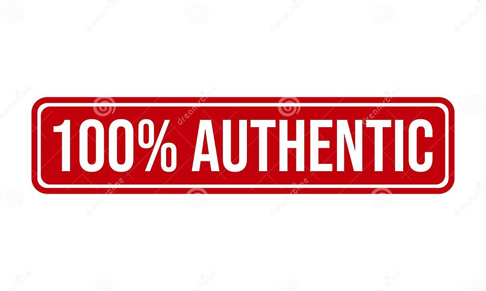 100 Authentic Rubber Stamp. 100 Authentic Grunge Stamp Seal Vector ...