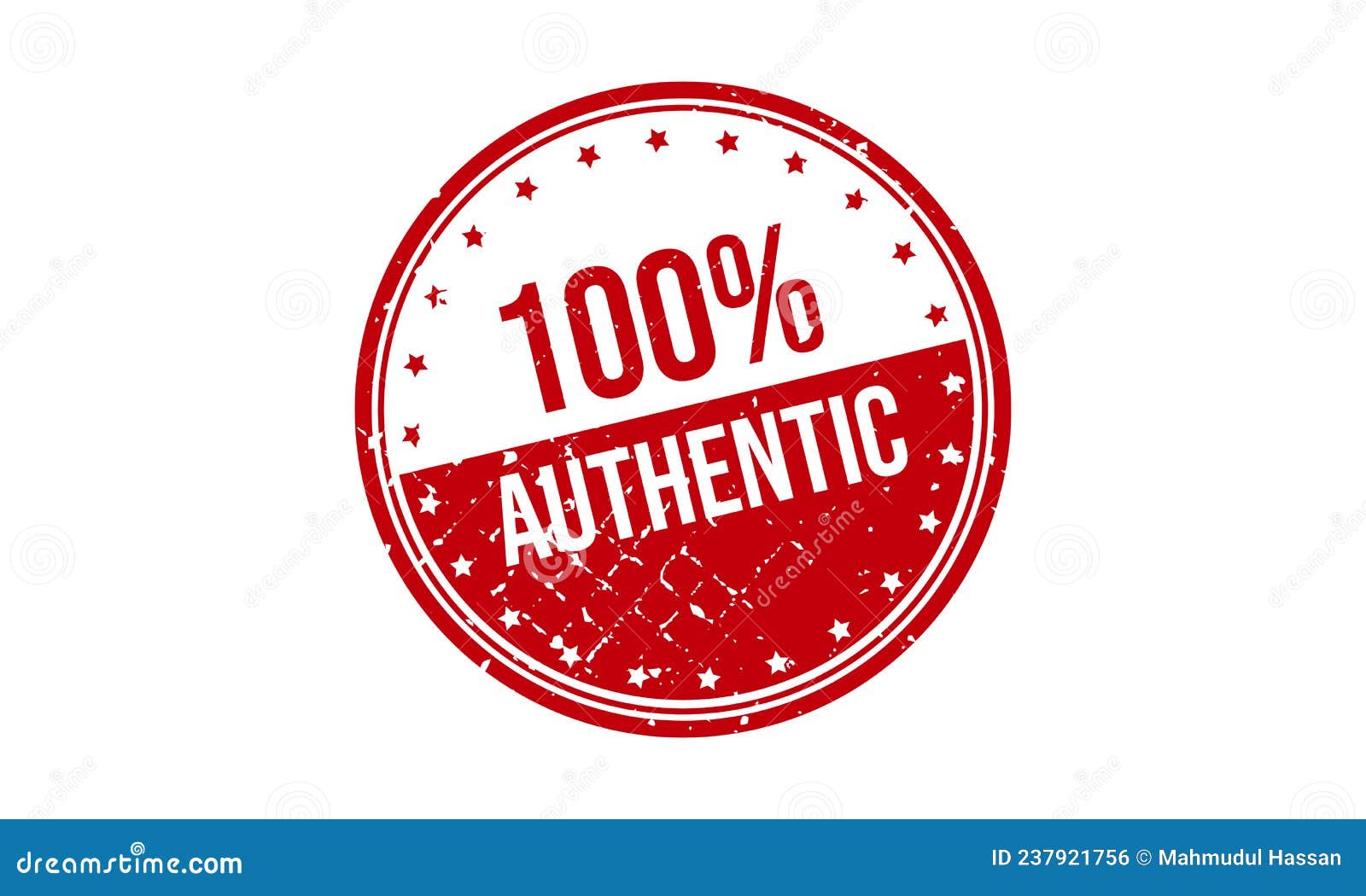 100 Authentic Rubber Stamp. 100 Authentic Grunge Stamp Seal Vector ...