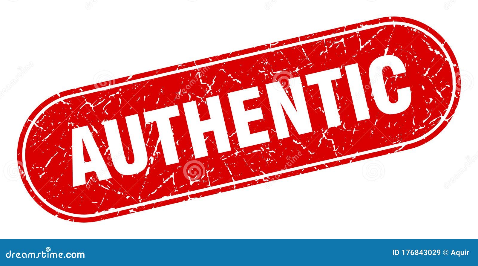 Authentic Sign. Authentic Grunge Stamp Stock Vector - Illustration of ...