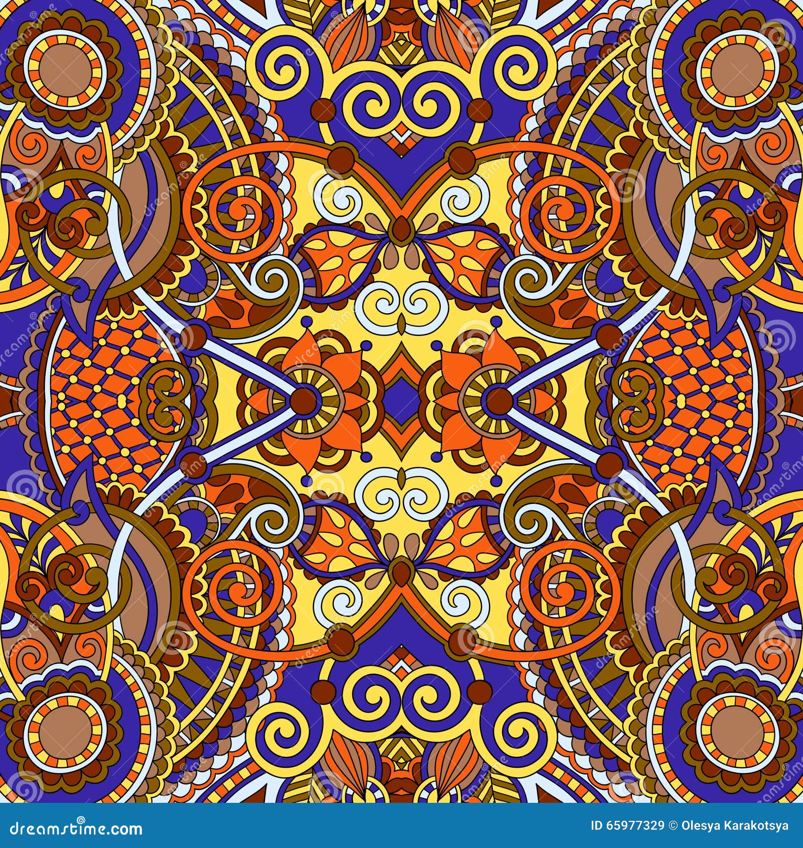 Authentic Silk Neck Scarf or Kerchief Square Pattern Design Stock ...