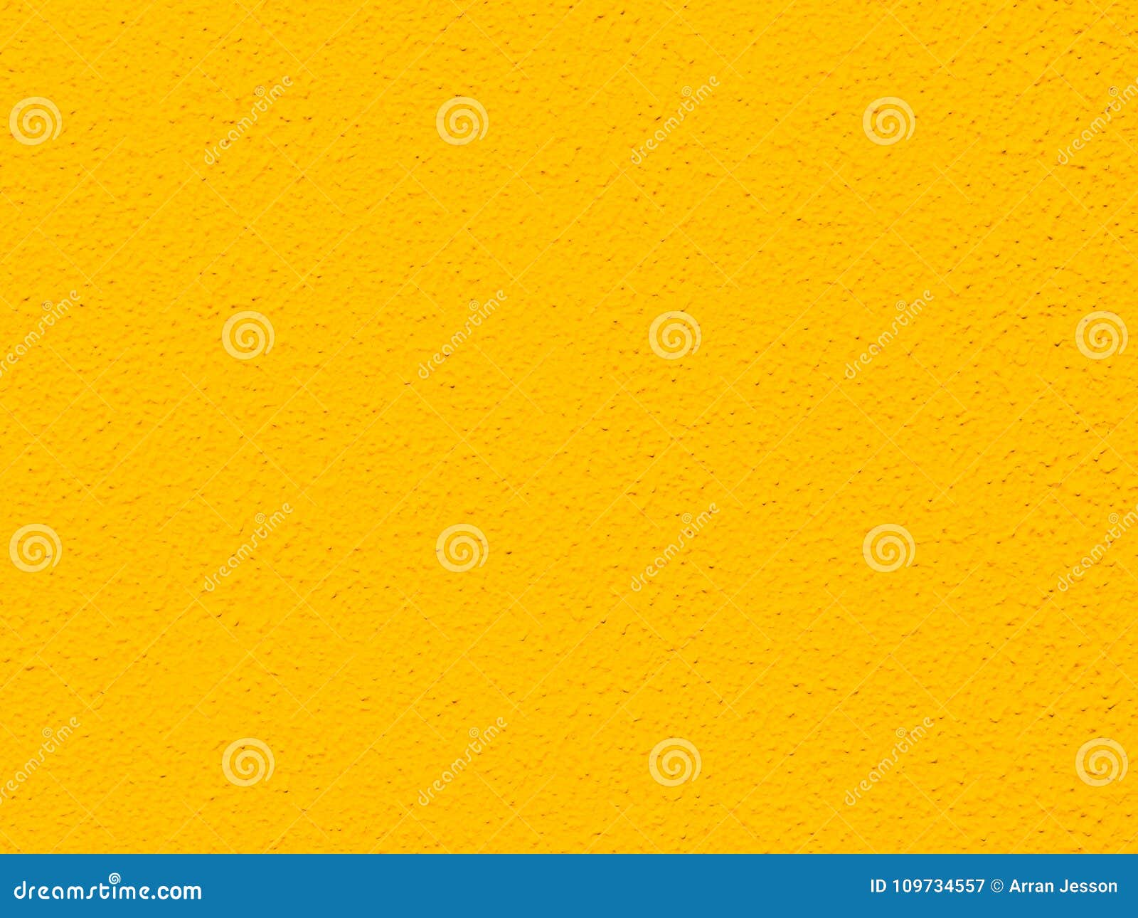 Bright Yellow Painted Rough Textured Wall Background Photograph. Stock ...