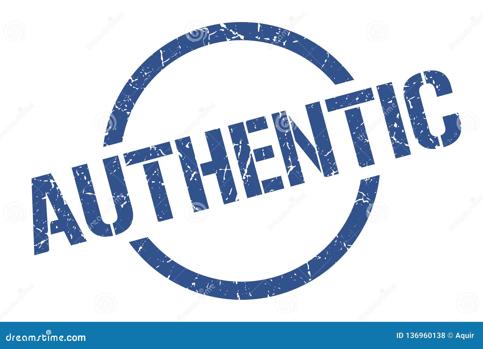 Authentic stamp stock vector. Illustration of button - 136960138