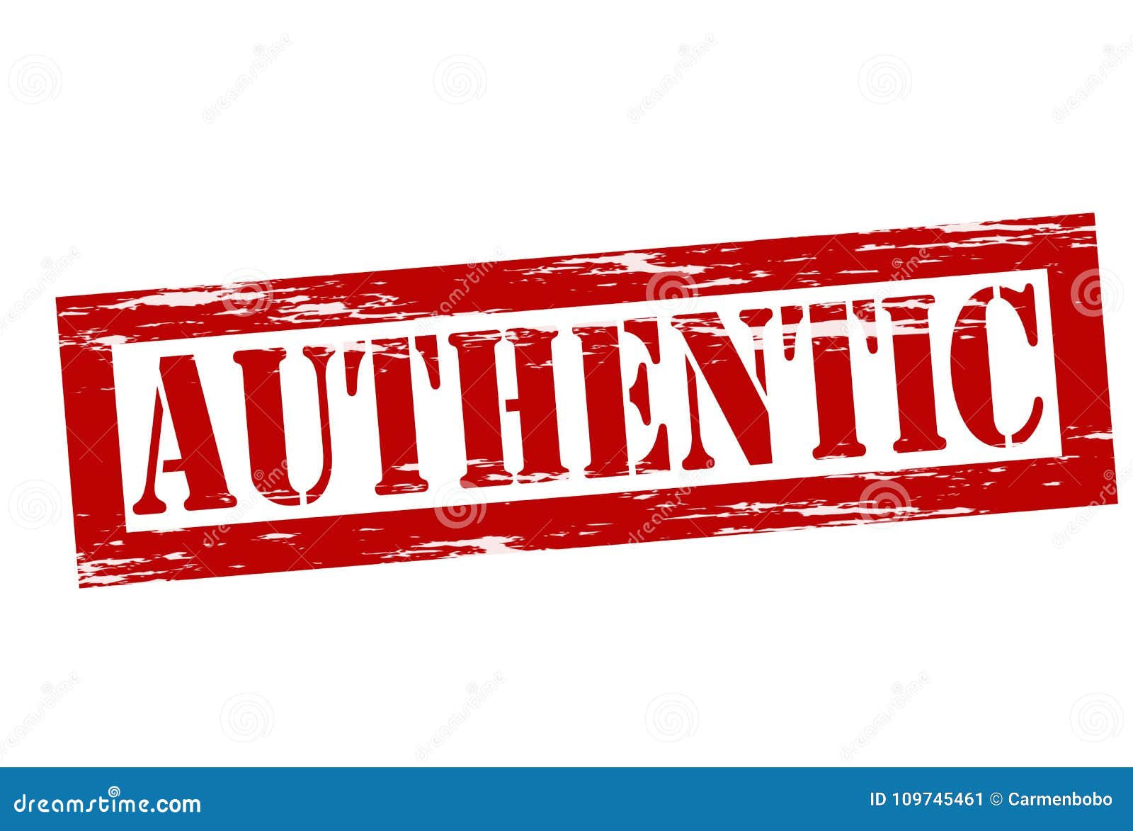 Authentic stock illustration. Illustration of true, symbol - 109745461