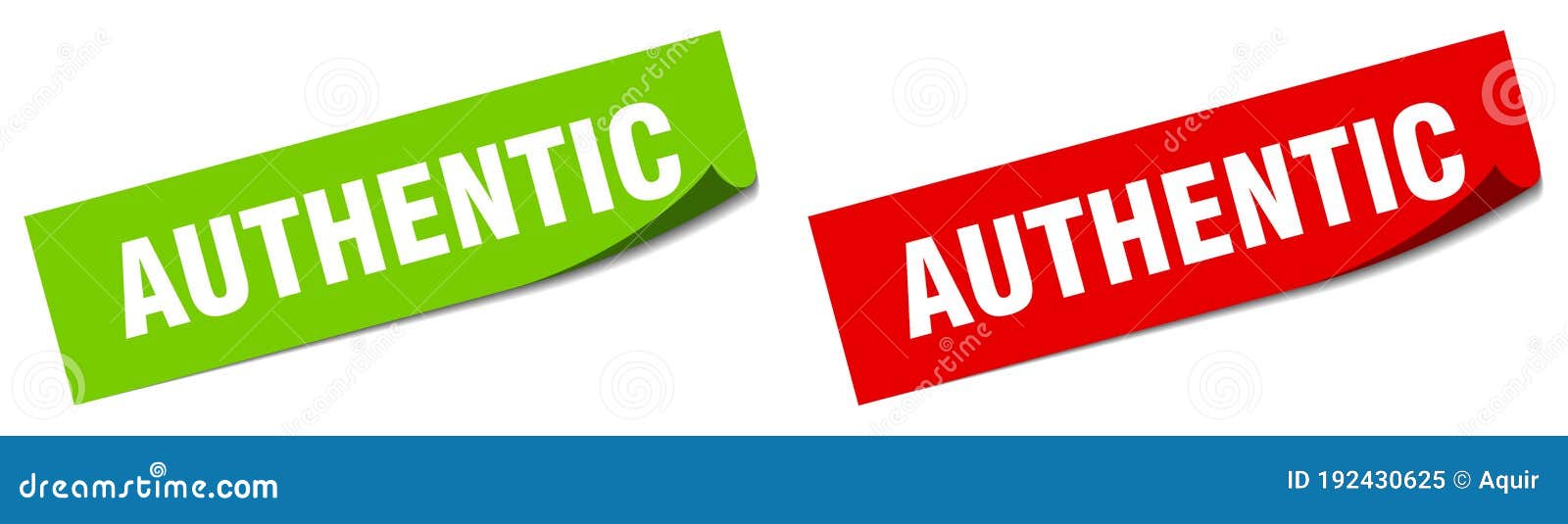Authentic Sticker. Authentic Sign Set Stock Vector - Illustration of ...