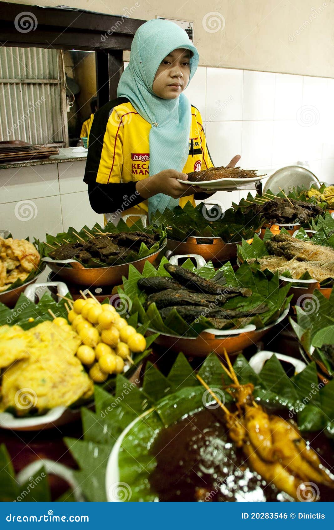 Authentic Sundanese Food Bandung Editorial Photo - Image of bamboo ...