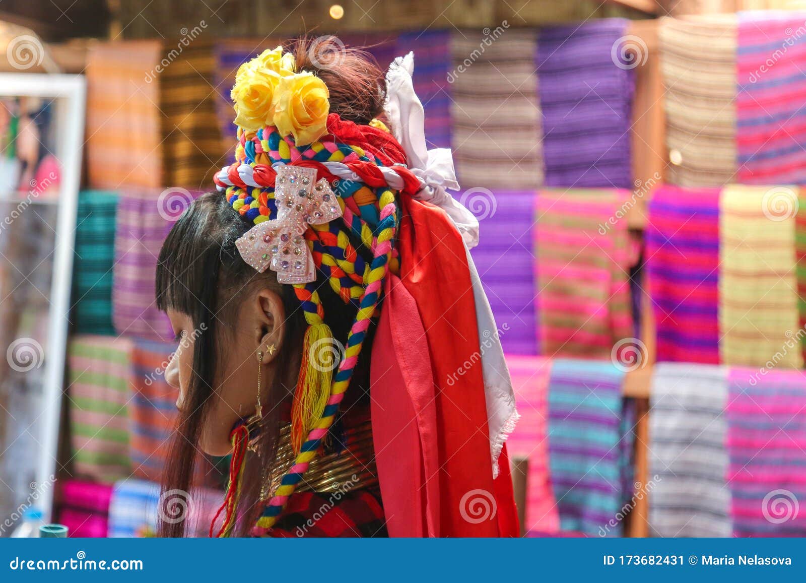 Lotus Threads in Myanmar on Inle Lake Editorial Photo - Image of ...