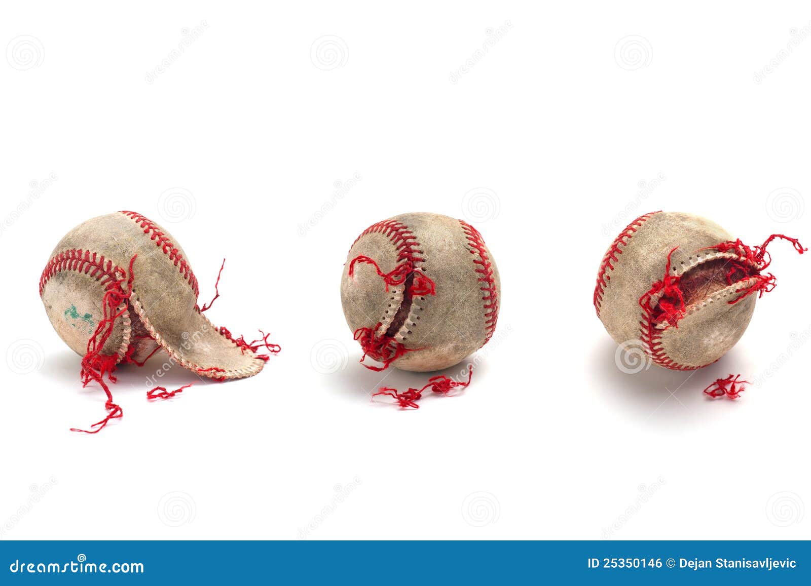 Authentic used baseball stock photo. Image of professional - 25350146