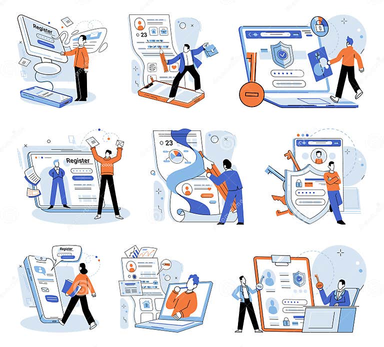 Authentication Ensuring Secure Environment Is Paramount For Protecting Sensitive Data Stock