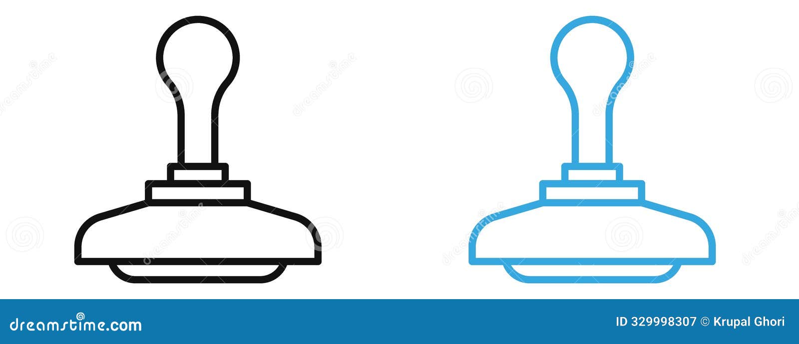 Authentication Stamp Icon for Official Documents, Office Supplies, and ...