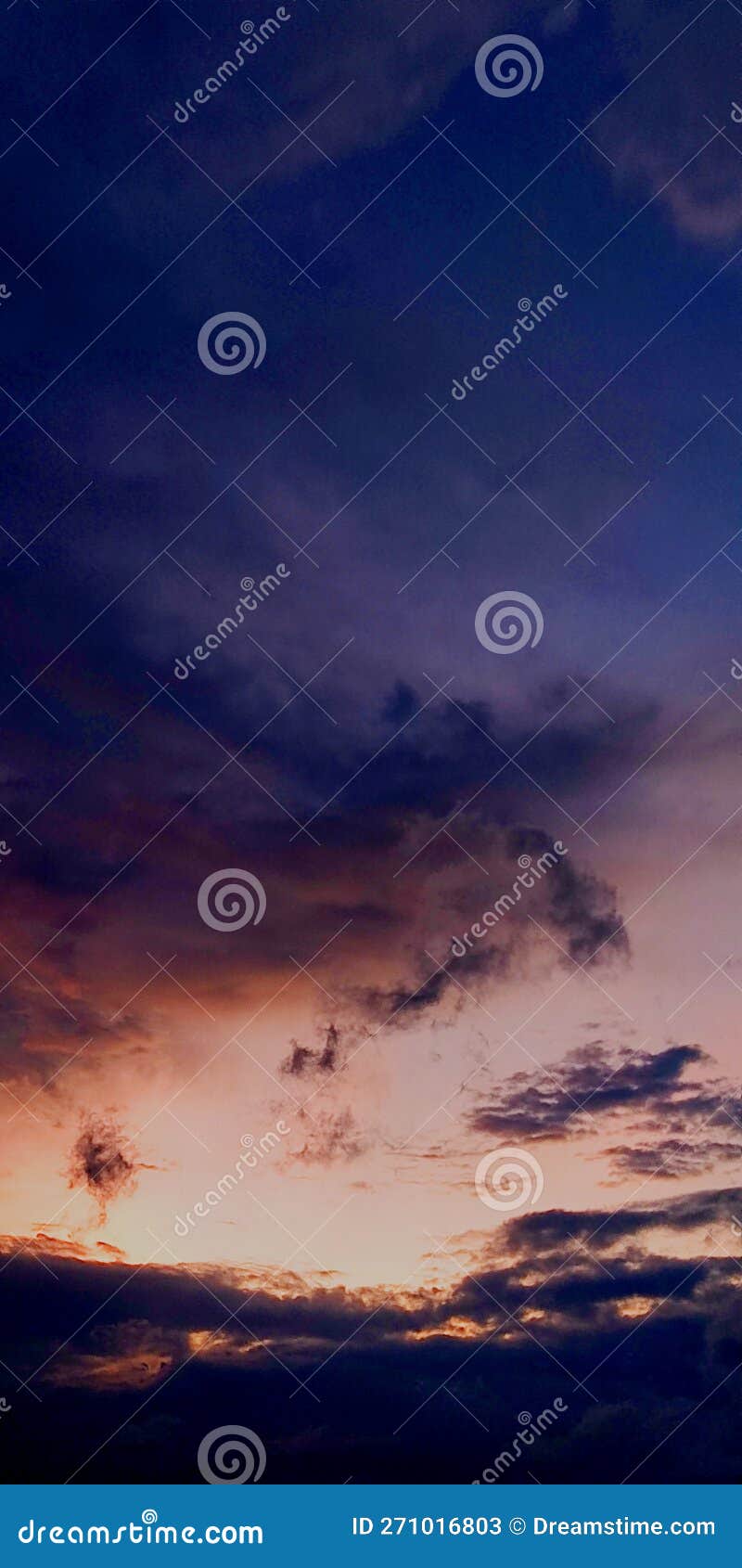 The Authenticity of the Beautiful Sky Stock Image - Image of ...