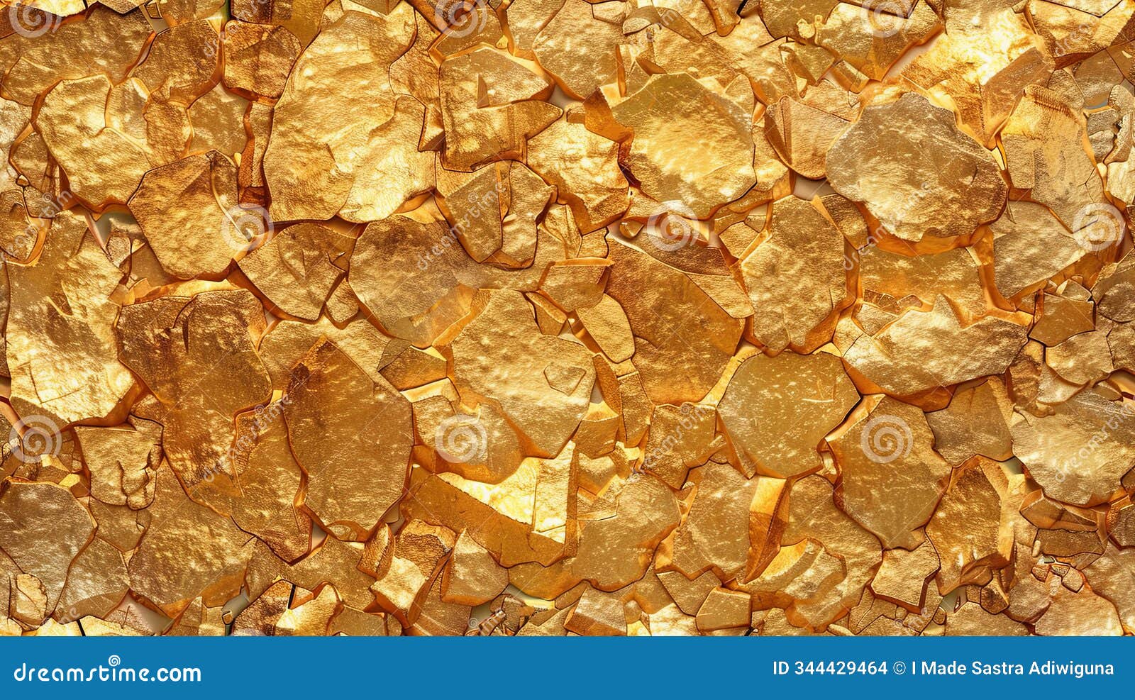 Authenticity Showcased in Mining Background with Seamless Rough Gold ...