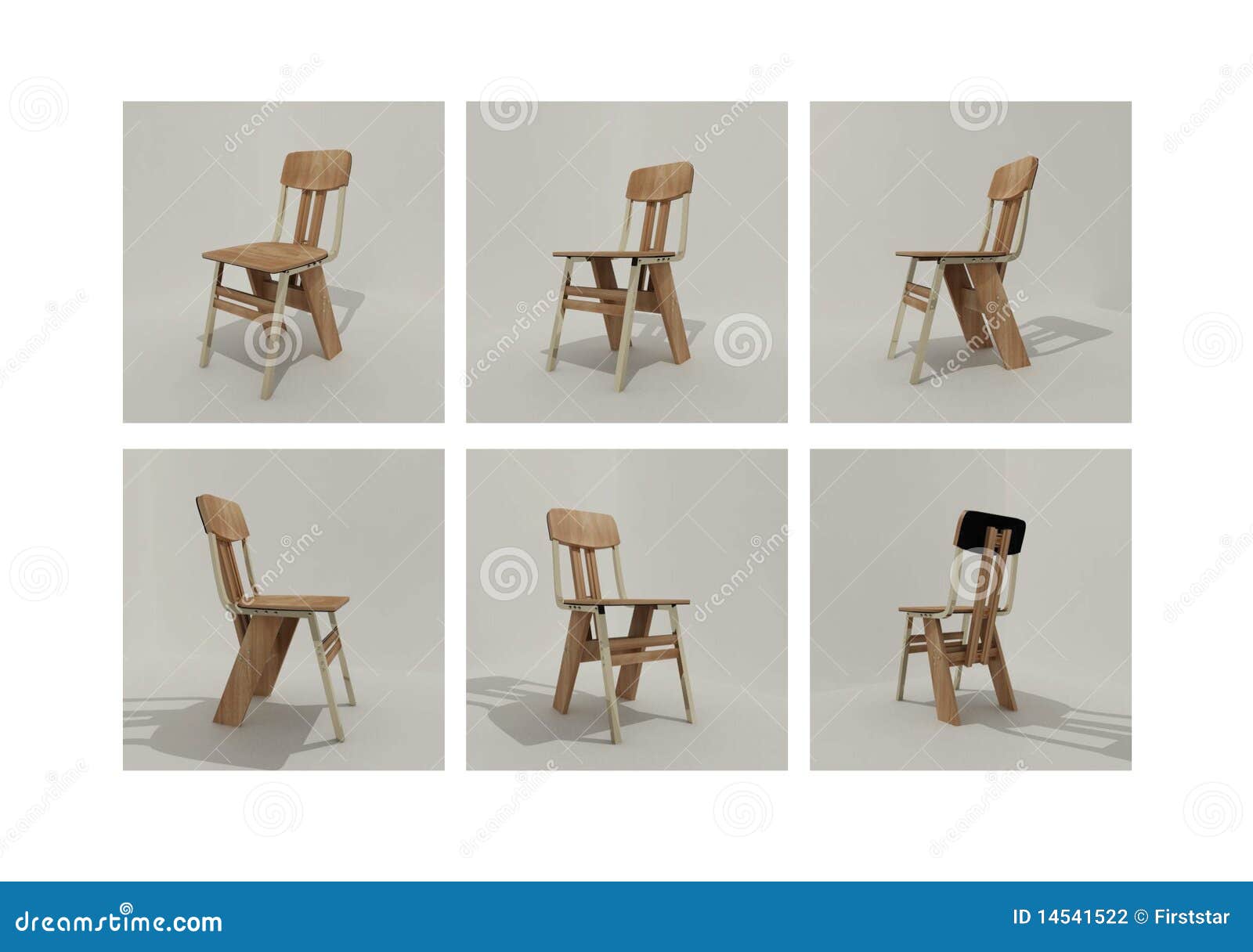 Author S Developed Design Chair Stock Illustration - Illustration of ...