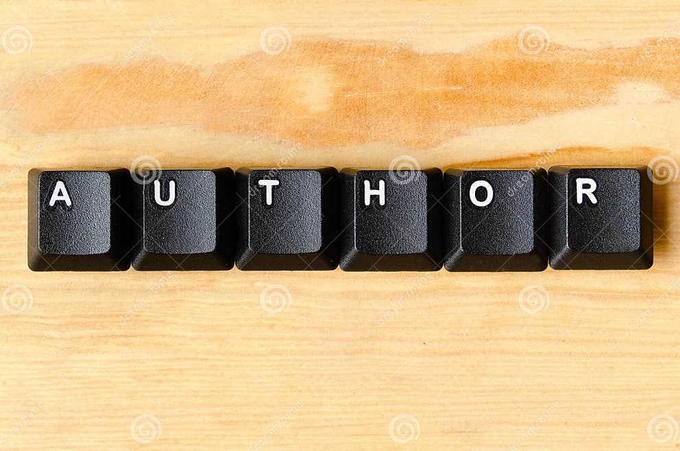 Author word stock image. Image of text, inspiration, newspaper - 85501393