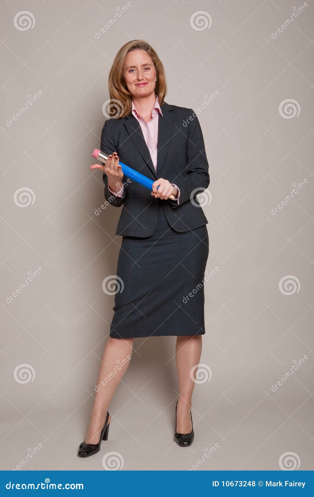 Authoritative woman stock photo. Image of holding, full - 10673248
