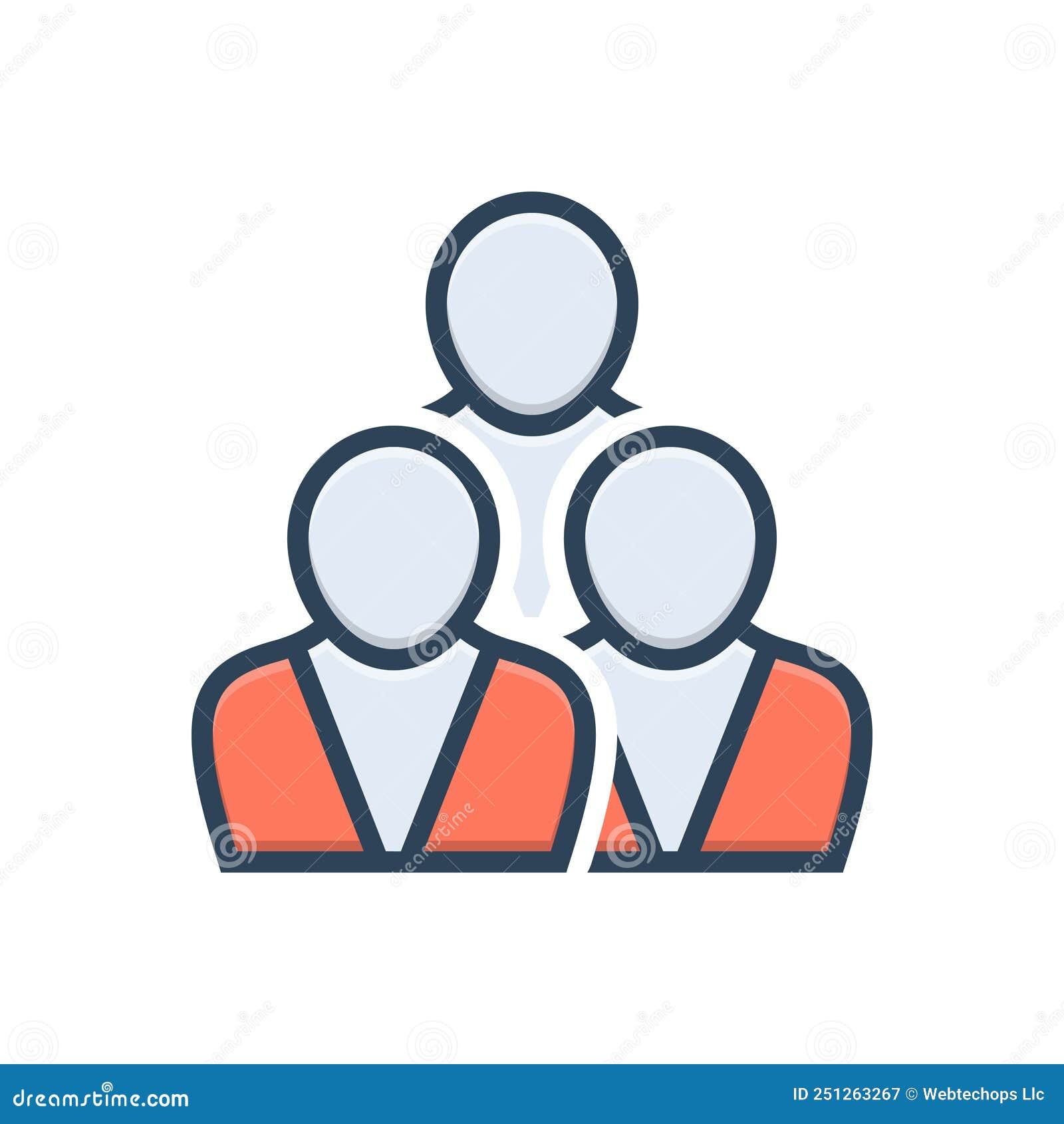 Color Illustration Icon for Authority, Authorisation and Government ...