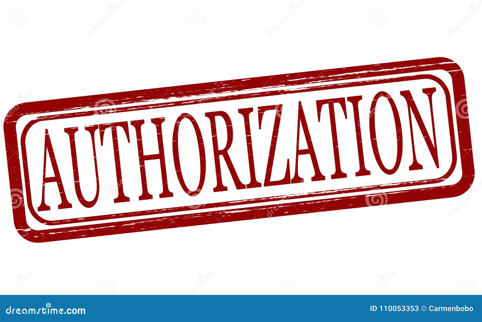 Authorization stock illustration. Illustration of symbol - 110053353