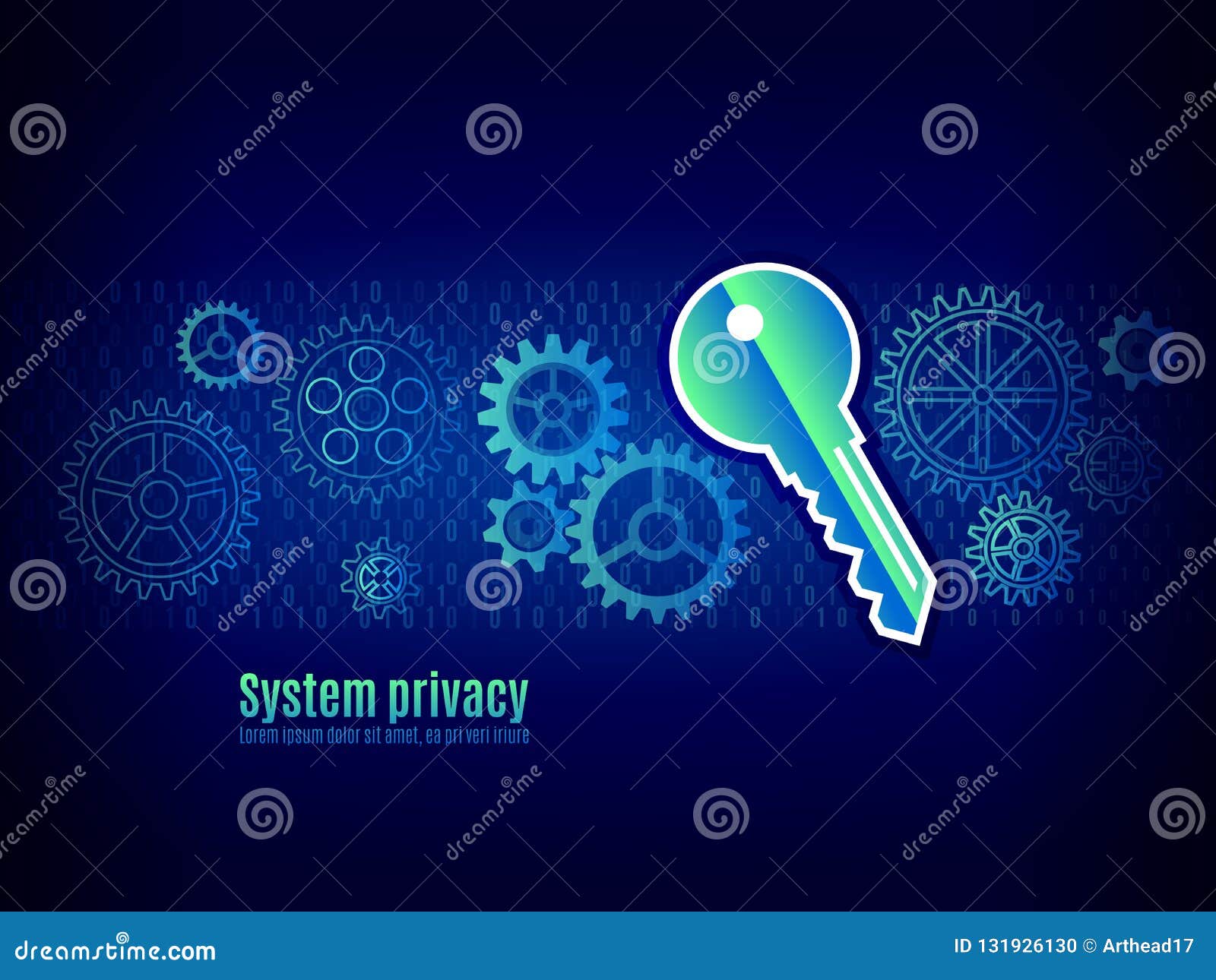 Authorization in the System. User Authentication Stock Vector ...