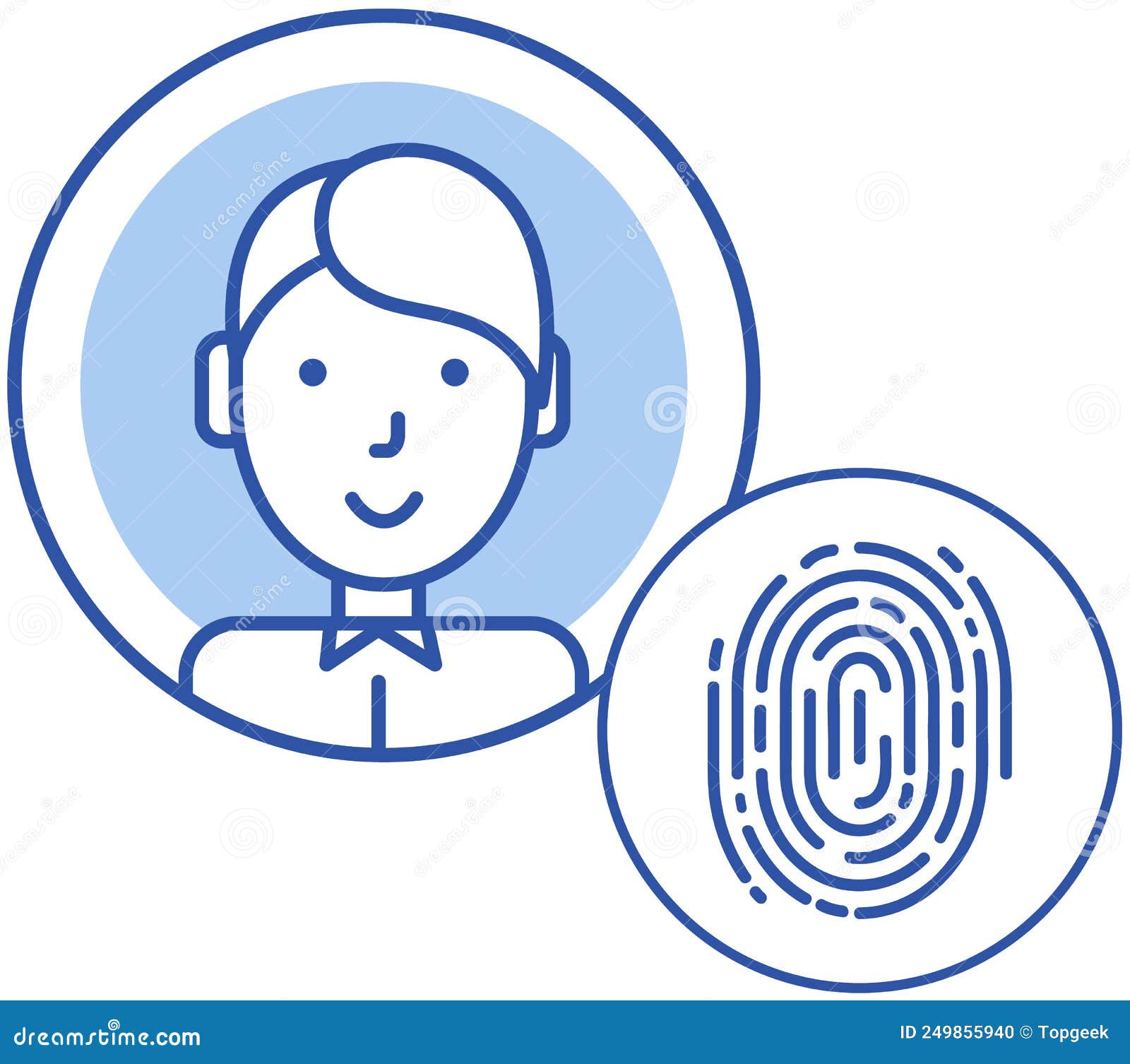 Authorization To Account, User Profile. Login with Fingerprint ...